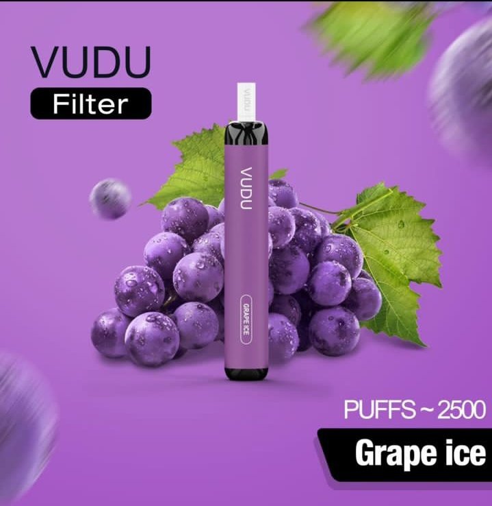VUDU FILTER DISPOSABLE 2500 puffs|UAE - DUBAI VAPE SHOP